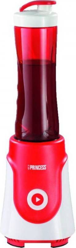 Princess Persoonlijke blender rood 0, 6 L 250 W 218000 - Ovenwebshop.nl