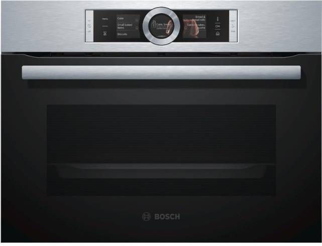 Bosch CSG636BS3 inbouw oven met AddedSteam en Assist functie ...