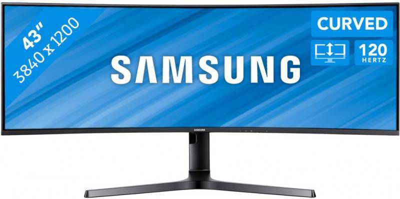 Curved Ultra-Wide Monitor 43 inch LC43J890DKU - Ovenwebshop.nl