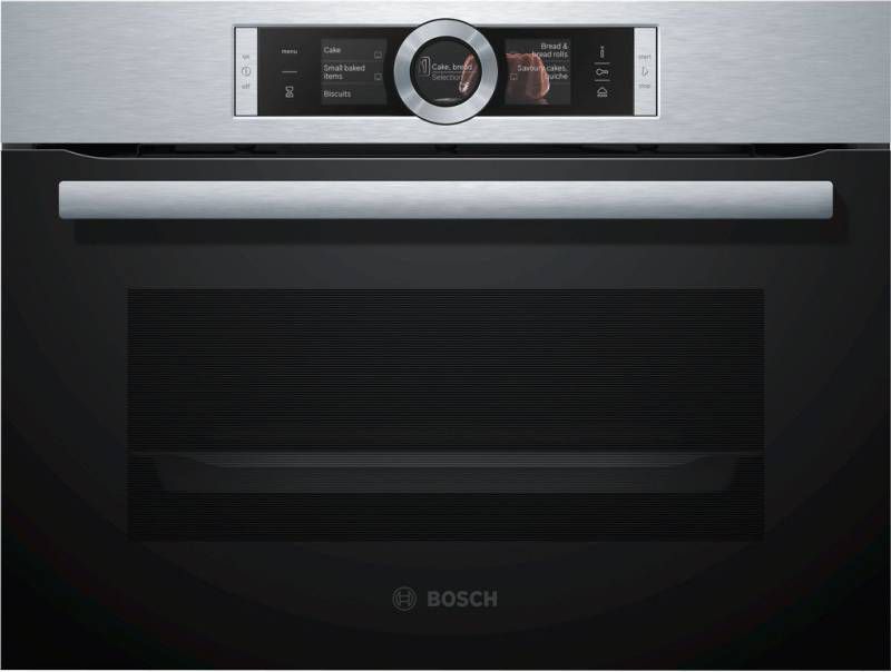 Bosch CSG636BS3 inbouw oven met AddedSteam en Assist functie ...