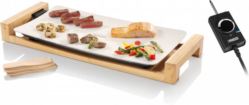 Princess Pure Tafel Grillplaat 50 x 25 cm 103030 - Ovenwebshop.nl