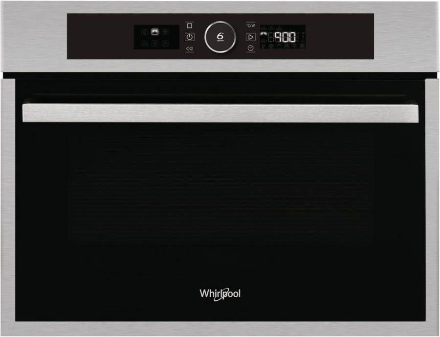 Whirlpool AMW 9607/IX Inbouw combi magnetron Zilver - Ovenwebshop.nl